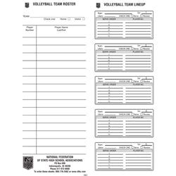 Ncaa Volleyball Lineup Sheet