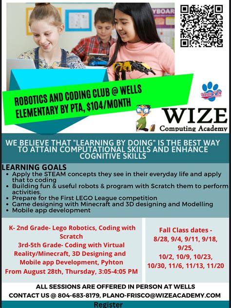 Wells Pta Is Proud To Host Wize Wells Elementary Pta Facebook