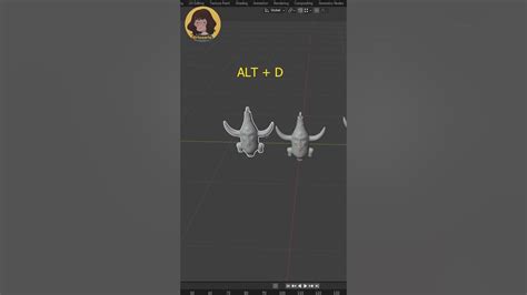 Linked Duplicates In Blender B3d Blender3dmodelingtutorialbeginner Blendertutorial Youtube