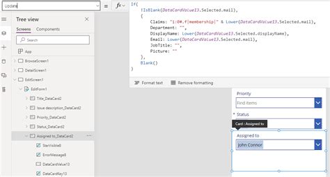 use sharepoint group to filter person in powerapps