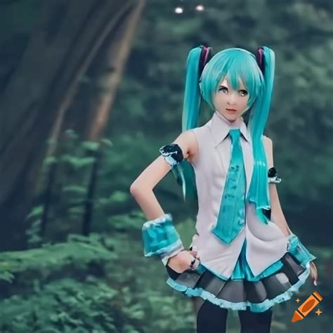 Hatsune Miku On Craiyon