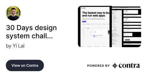 30 days design system challenge by yi lai