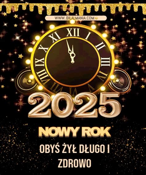 50 Ruchome Gify na Nowy Rok 2025 i Życzenia Bilalmania