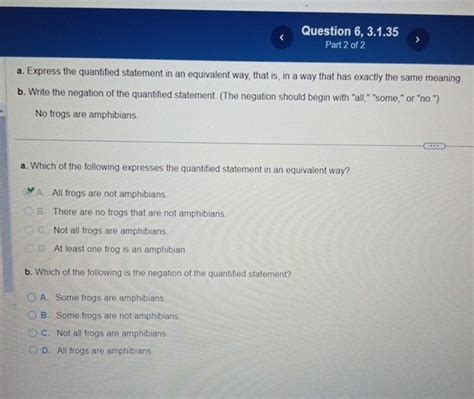 Solved Question 6 3135part 2 ﻿of 2a ﻿express The