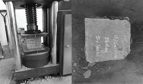 Compressive Strength Test Samples Download Scientific Diagram