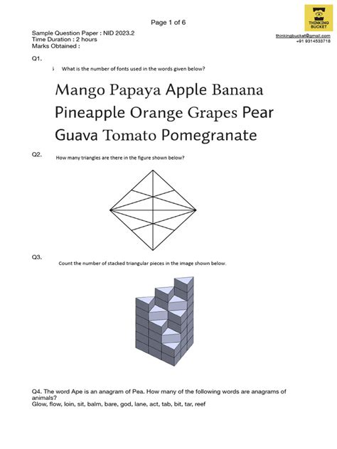 Uceed Paper Pdf Triangle Geometry