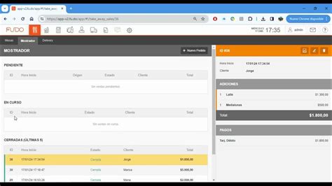 Sistema De Ventas Para Cafeterías Y Negocios De Gastronomía Fudo Youtube