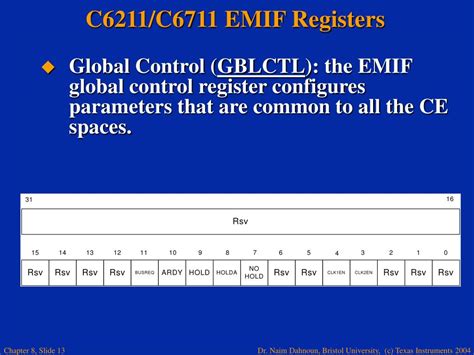 PPT Chapter 8 External Memory Interface EMIF PowerPoint Presentation ID 852374