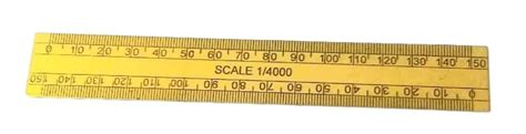 Buy 6 Brass Patwari Survey Scale Full Brass With 1 4000 Marking Area