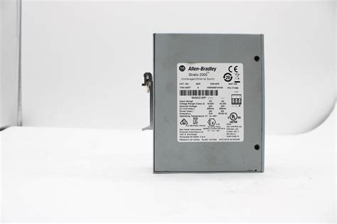 Allen Bradley 1783 Us5t Stratix 2000 Unmanaged Ethernet Switch Ntc Tech