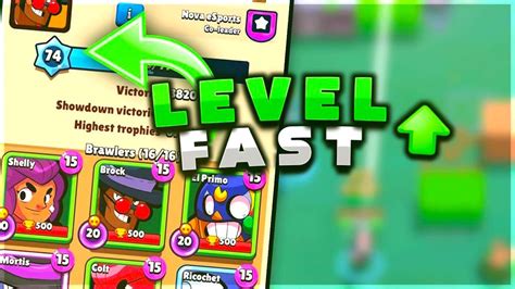How To Easily Level Up Super Fast In Brawl Stars Youtube