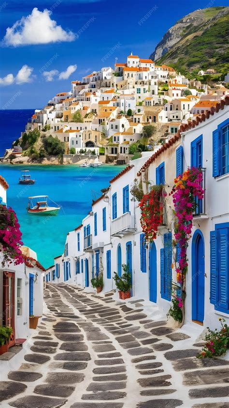 One Of The Most Beautiful Traditional Greek Villages Scenic Assos In