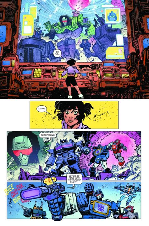 Skybound First Look Transformers 12 Comic Book Club