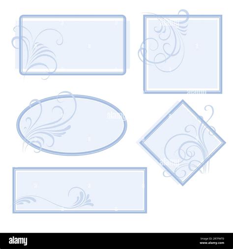 Plant Frames Stock Vector Images Alamy