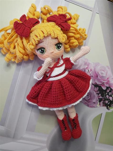 Вязаная крючком кукла Candy, кукла амигуруми, кукла Candy Candy, кукла ...