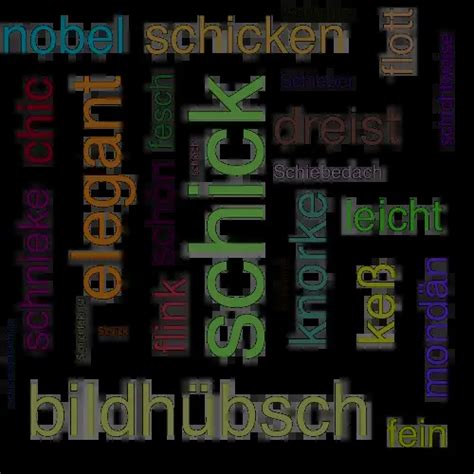 Schick Synonym Lexikothek • Ein Anderes Wort Für Schick