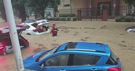 China Raises Emergency Response Level For Flooding In Guangdong
