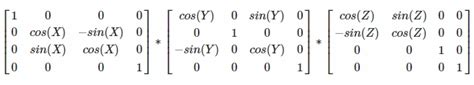 Are These Rotation Matrices Right Questions Answers Unity