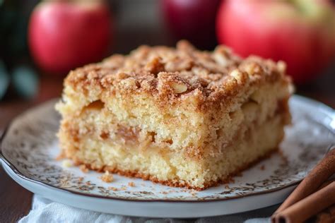 Cinnamon Apple Crumb Cake Recipe Recipe Delicious