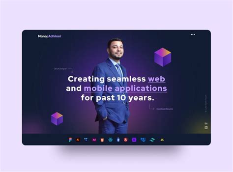 Manoj Adhikari On Linkedin Webdesign Uidesign Websitedesign Uiux