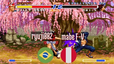 FT Rbff H Ryuji BR Vs Mabe F V PE Real Bout Fatal Fury Rbff Fightcade Sep YouTube