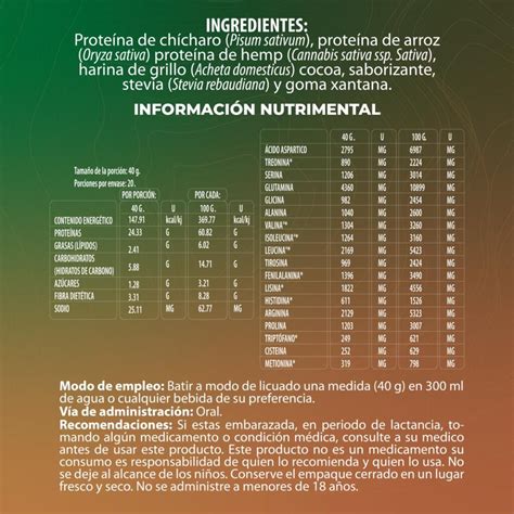 Proteina De Grillo Aumenta Músculo Magro Express Light