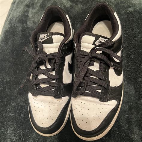 Panda Dunks Mens Size 8 Or Womens 9 5 Creased And Has Depop