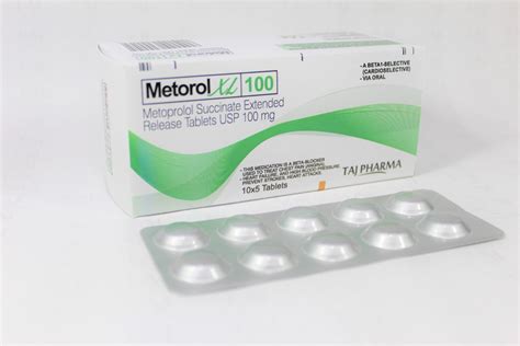 Leading Metoprolol Succinate Extended Release Tablets 100mg Metorol XL Manufacturers