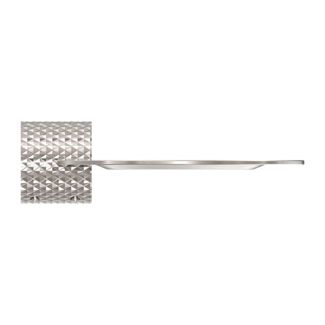Opal Metal Shower Shelf Brushed Nickel Harlen