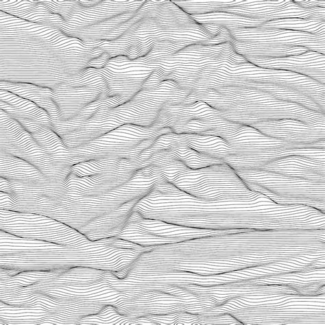 Free Vector Striped Grayscale Background Sound Wave Oscillation