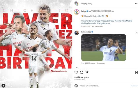 Chicharito Cumplió 35 Años Y Así Lo Felicitaron En Redes Infobae