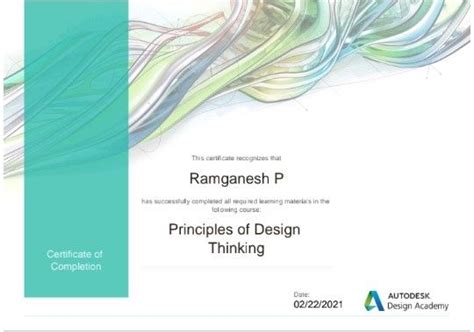 Ramganesh P On Linkedin I Am Proud To Share That I Have Successfully