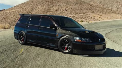 Rijden Met Een Mitsubishi Eclipse En Lancer Evo Wagon IX