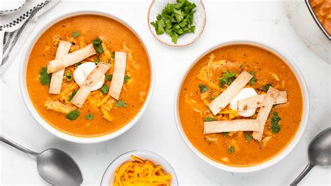 Copycat Chilis Chicken Enchilada Soup Recipe