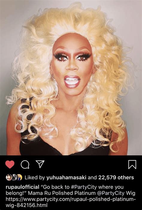 Ru Promoting Her Cheap Ass Wigs With A Rough Hairline Rrpdrcringe