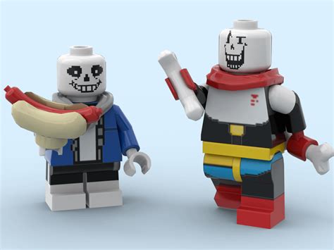 I Made Sans And Papyrus Minifigures This Time R Undertale