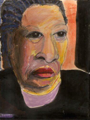 Homage Tony Morrison New York Portraits 7 By Bob Leach Nd