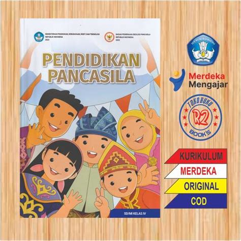 Jual Buku Pendidikan Pancasila Kelas SD Kurikulum Merdeka Dikbud Jakarta Timur R Book S