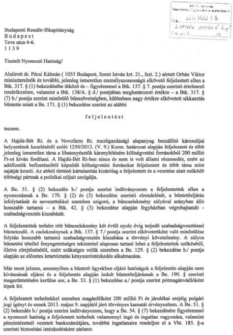 Kuruc info Bűnszövetségben elkövetett sikkasztás gyanújával