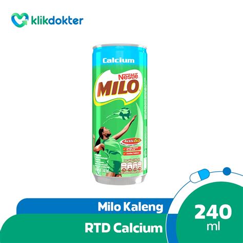 Jual Milo Kaleng RTD Activ Go Calcium 240ml Shopee Indonesia