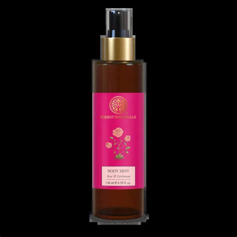 Forest Essentials Body Mist Rose And Cardamom Hydrating Floral And Oriental