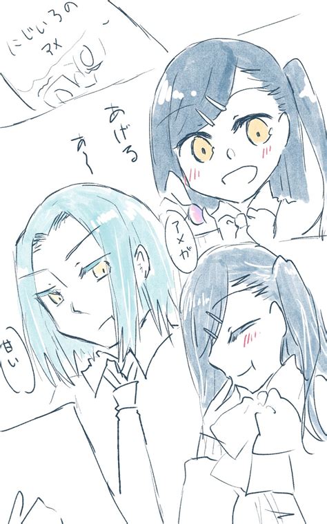 かえで On Twitter 平成の小娘現パロ 兩方記憶ある らくがき 日本語下手 こういう虹色魔石の髪飾り風のしおりが欲しい