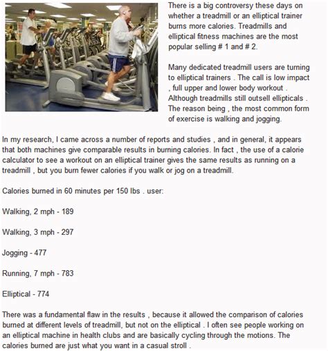 Elliptical Vs Treadmill Workout The Bodybuilder