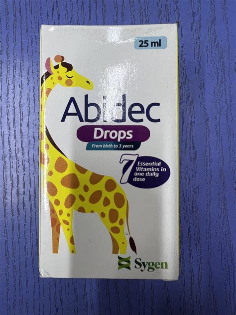 Abidec Drop 25ml Walls