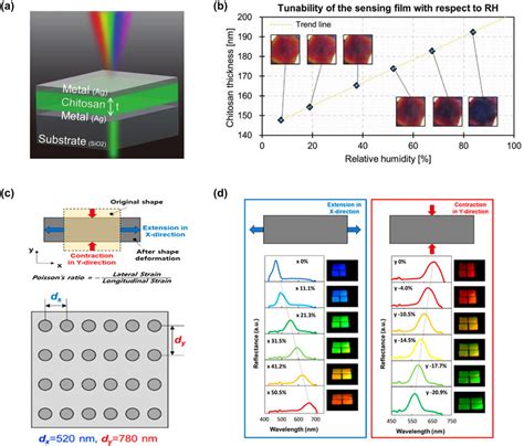 Colorimetric Geometric Variation Sensors A Schematic Of The Download Scientific Diagram