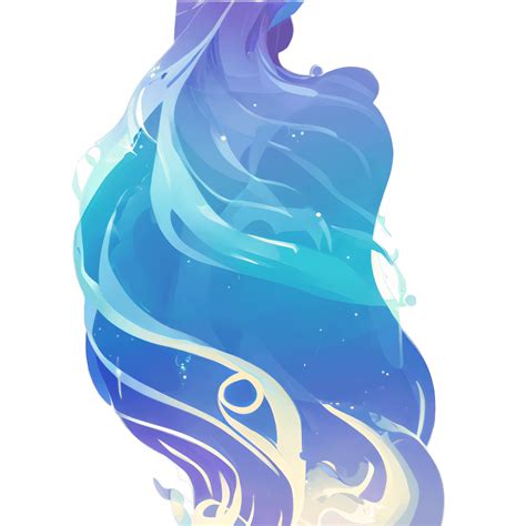 Anime Ocean Princess Goddess · Creative Fabrica