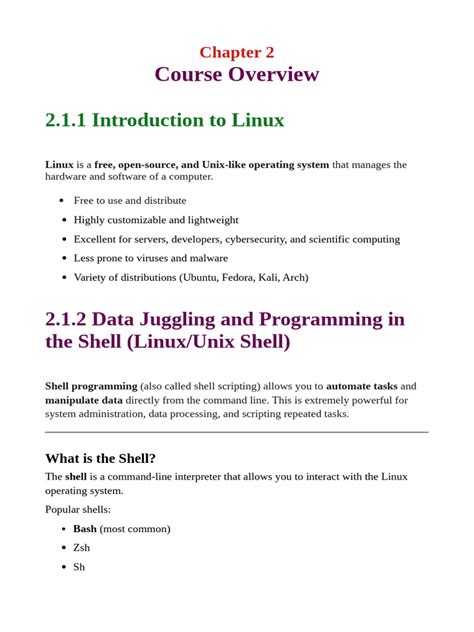 Linux Shell Programming And Data Tools Pdf Relational Database