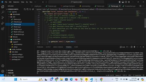 Cypress Topic Custom Commands When Run Is Returning A Syntax Error Stack Overflow
