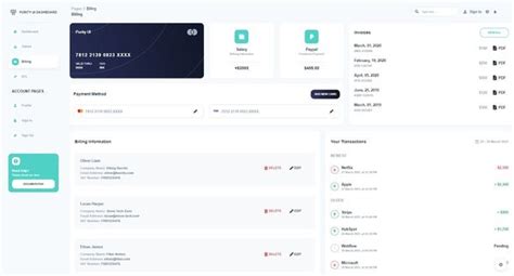 Purity UI Dashboard Free React Template