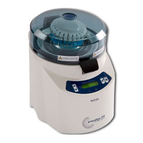 Bertin Technologies Precellys 24 User Manual Pdf Download Manualslib